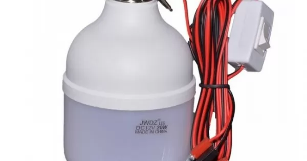 Bec 12V cu Led 12W / Clesti si Intrerupator