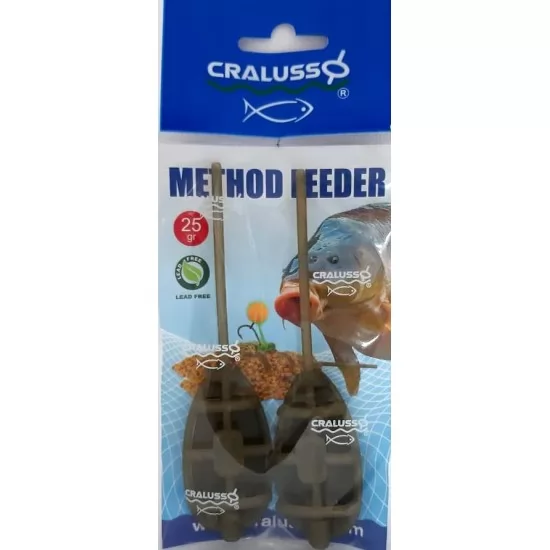 Cralusso - Method Feeder 2buc/set L 25g